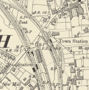 Two railway stations